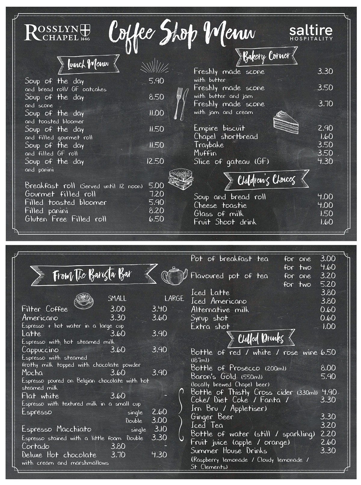 Coffee Shop - The Official Rosslyn Chapel Website